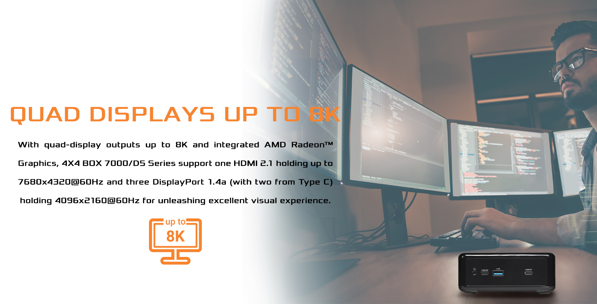 ASRock Industrial - 4X4 BOX-7535U/D5